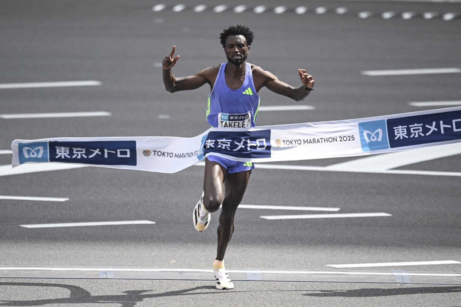 Ethiopia Takele dan Kebede mengambil tempat teratas di Tokyo Marathon